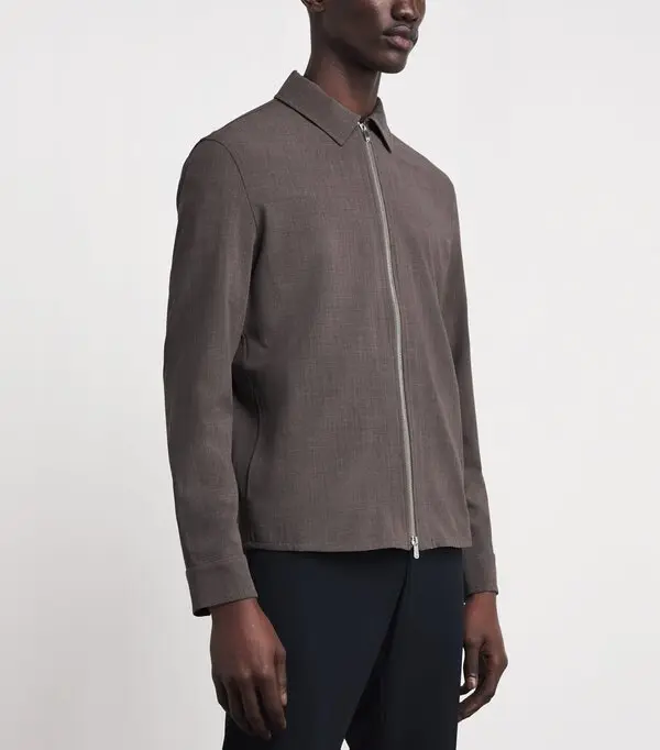 Marco Pescarolo Virgin Wool Technical Jacket