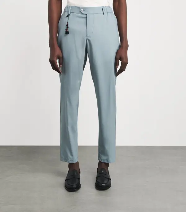 Marco Pescarolo Wool-silk Trousers