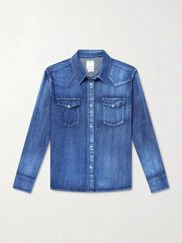 Visvim Denim Western Shirt - Blue