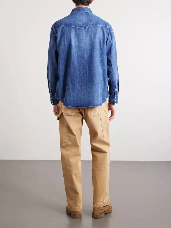 Visvim Denim Western Shirt - Blue