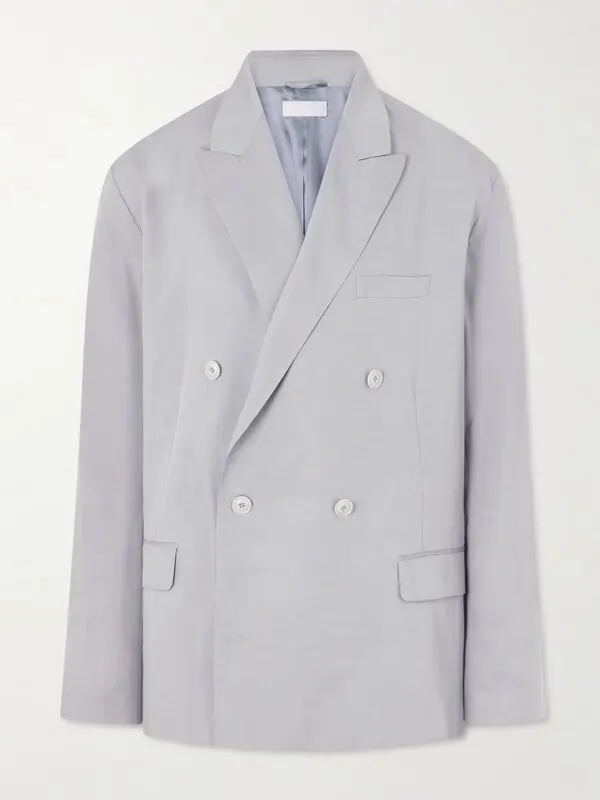 Our Legacy Halt Double-breasted Lyocell Blazer