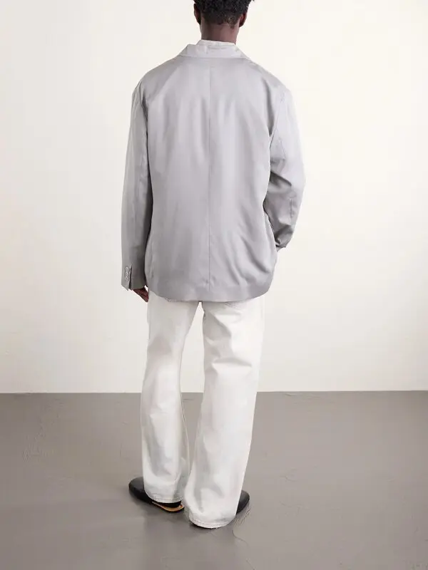 Our Legacy Halt Double-breasted Lyocell Blazer