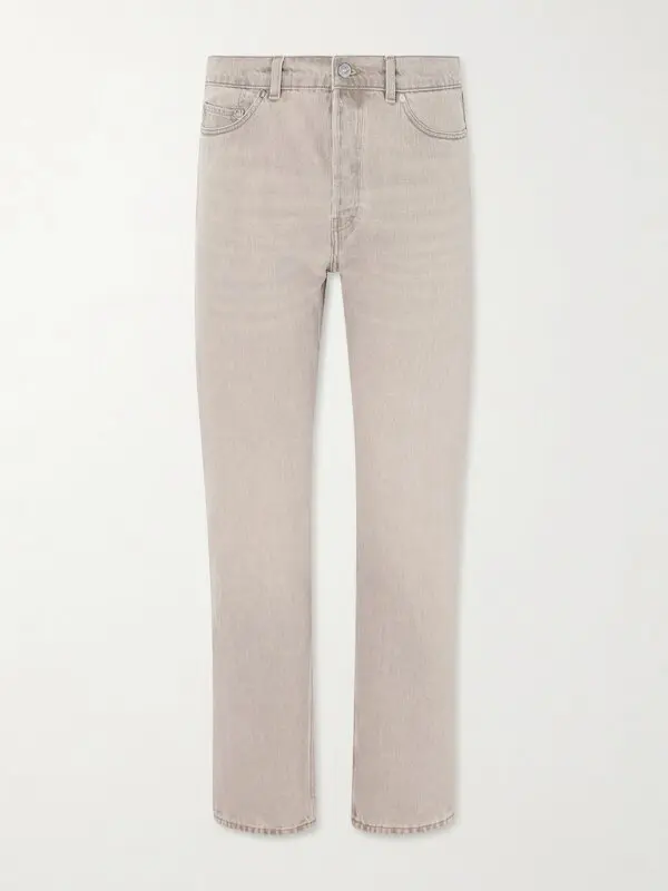 Our Legacy First Cut Straight-leg Jeans - Neutrals