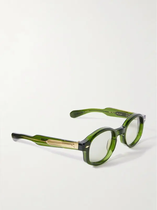 JACQUES MARIE MAGE Petrus Round-frame Optical Glasses