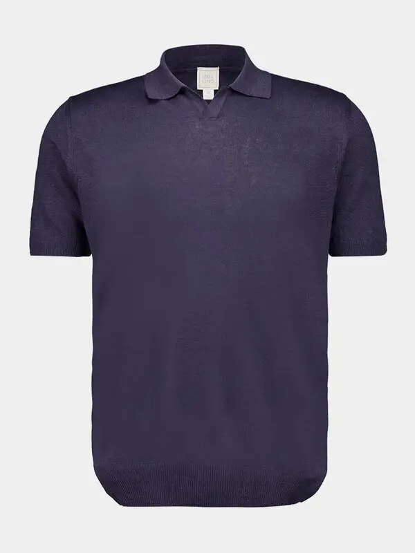 120% Lino Short-sleeve Knit Jumper