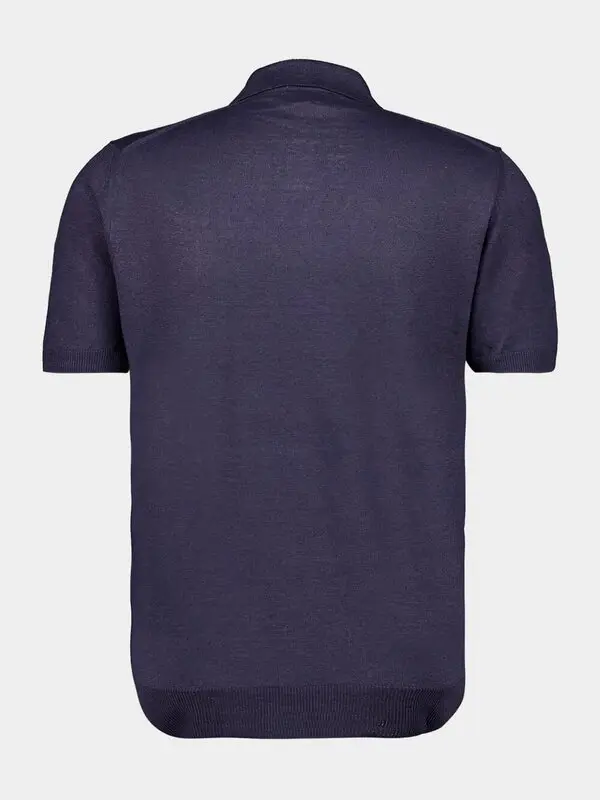 120% Lino Short-sleeve Knit Jumper