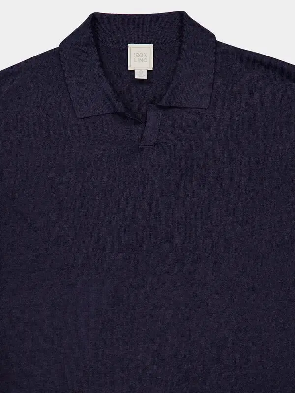120% Lino Short-sleeve Knit Jumper