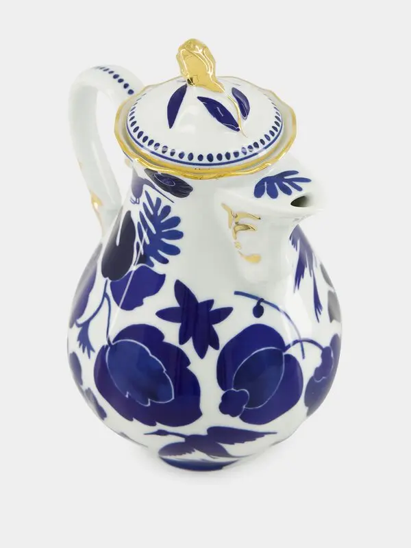 La DoubleJ Wildbird Porcelain Mama Teapot