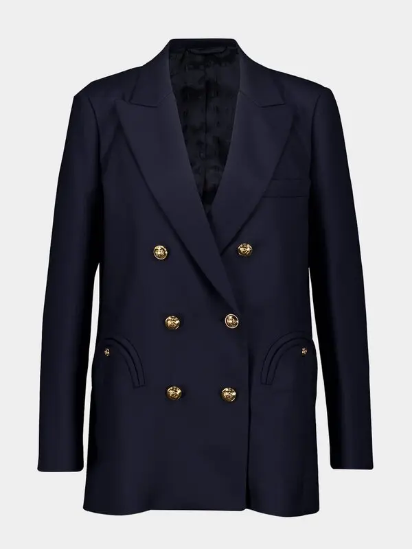BLAZÉ MILANO Alcanara Everynight Double-breasted Blazer
