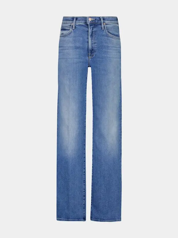 MOTHER The Kick It High-rise Straight Jeans