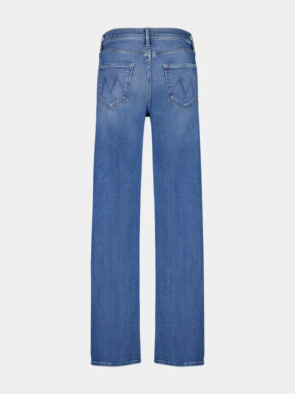 MOTHER The Kick It High-rise Straight Jeans