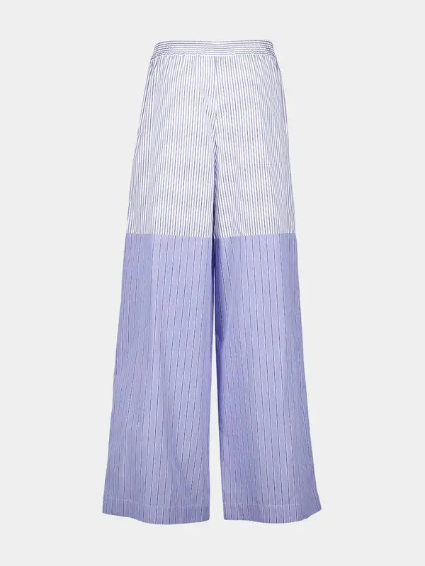 Stella McCartney Striped Wide-leg Trousers
