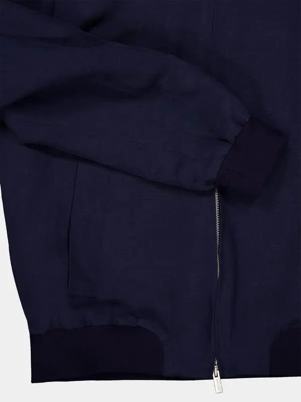 Boglioli Lyocell Bomber Jacket