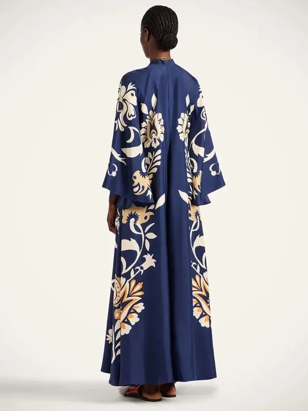 La DoubleJ Selva Placée Maxi Dress