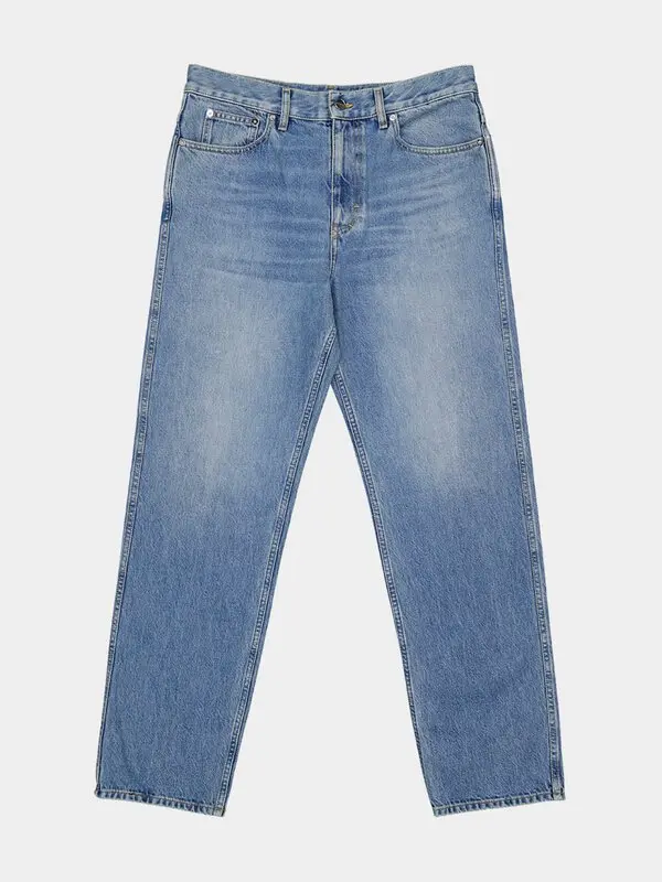 Gucci Light Slim Fit Denim Jeans - Blue