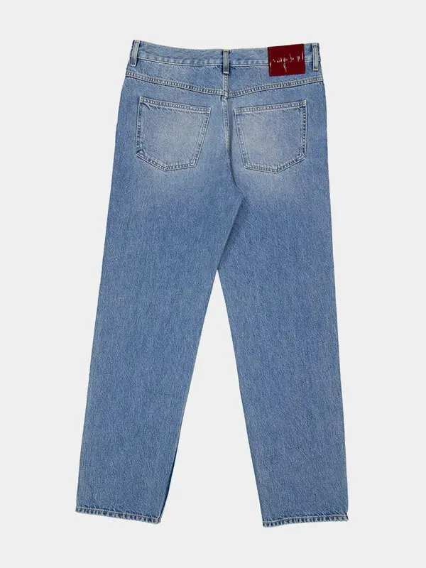 Gucci Light Slim Fit Denim Jeans - Blue