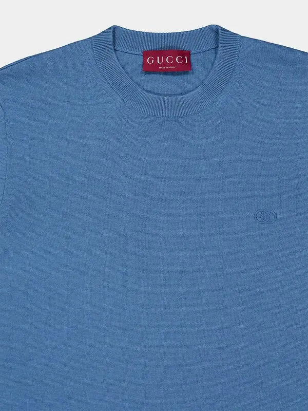 Gucci Cotton Short-sleeve T-shirt - Blue