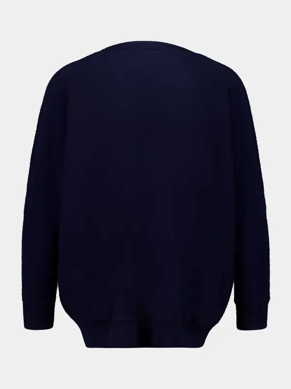 LISA YANG Kenny Cashmere V-neck Sweater - Blue
