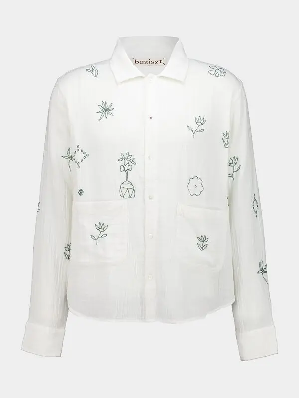 BAZISZT Serenade Shirt - White