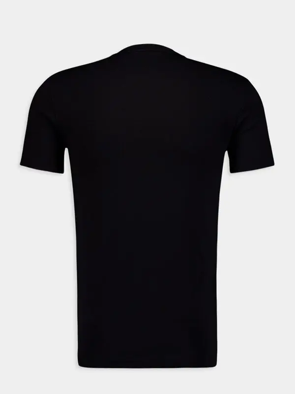 TOM FORD Cotton Crewneck T-shirt - Black