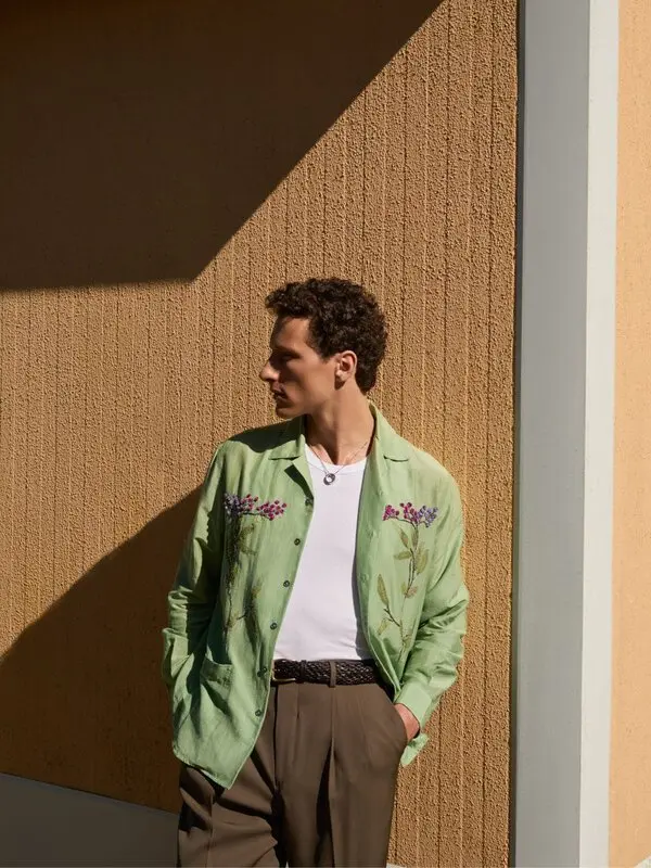 BAZISZT Light Ming Shirt - Green