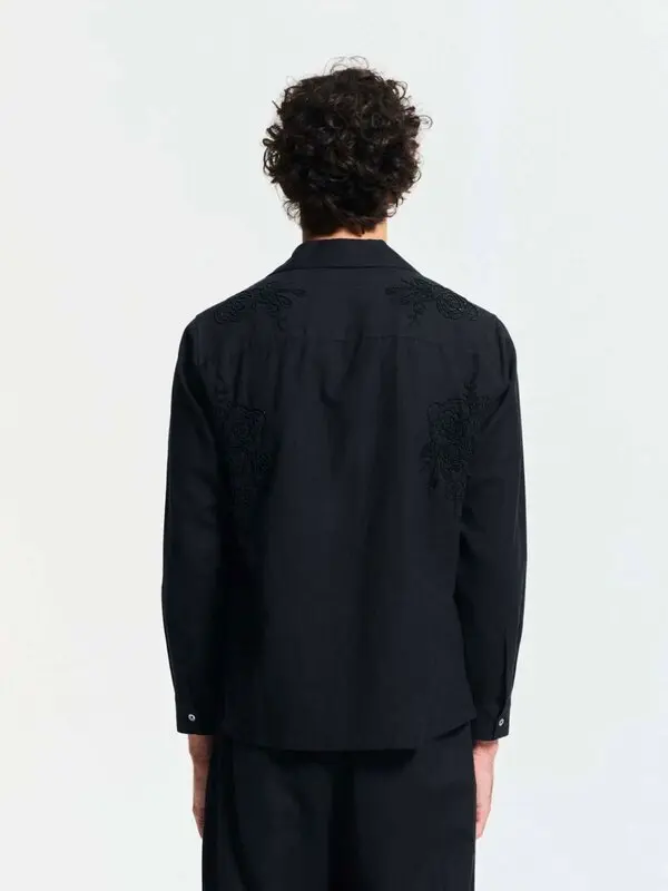 BAZISZT Dark Celeste Shirt - Black
