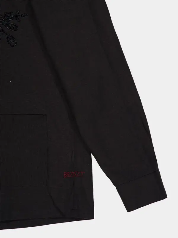 BAZISZT Dark Celeste Shirt - Black