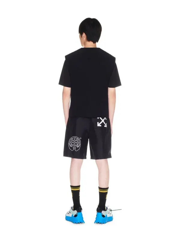 Off-White Utility Wave Tag Padded Vest