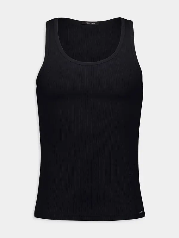 TOM FORD Ribbed Cotton Modal Tank Top