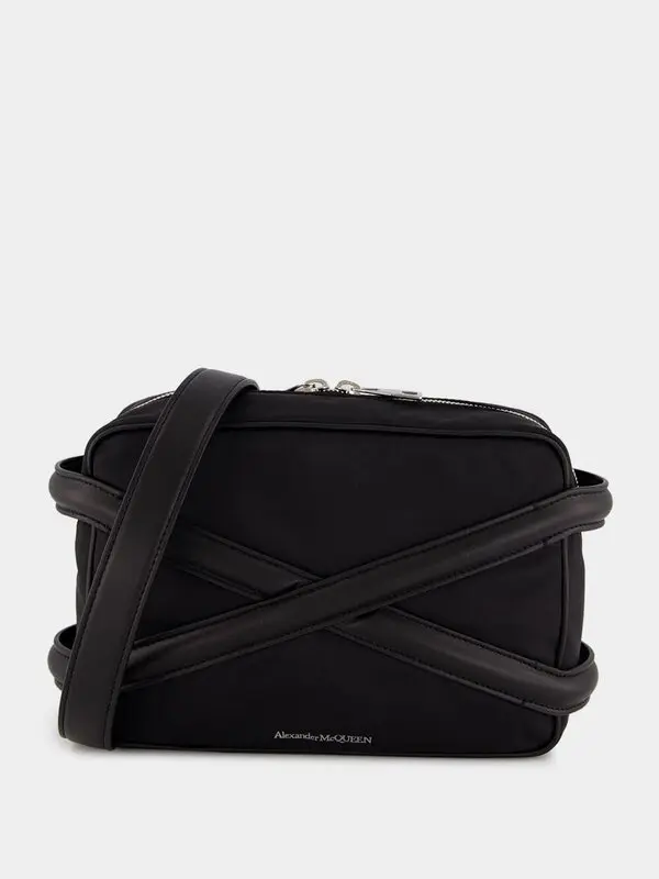 Alexander McQueen Harness Camera Bag - Black