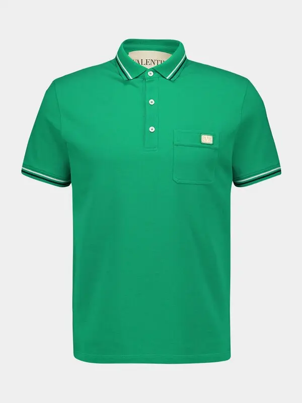 Valentino Garavani Cotton Regular Fit Polo