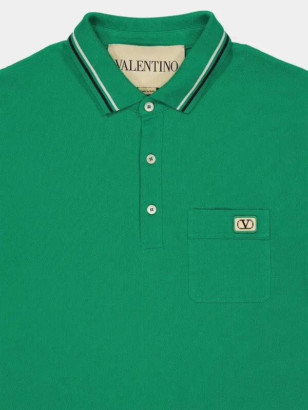 Valentino Garavani Cotton Regular Fit Polo
