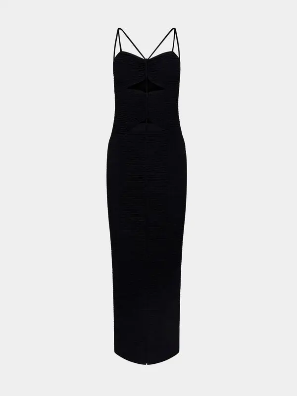 Altuzarra Suberi Sleeveless Dress - Black