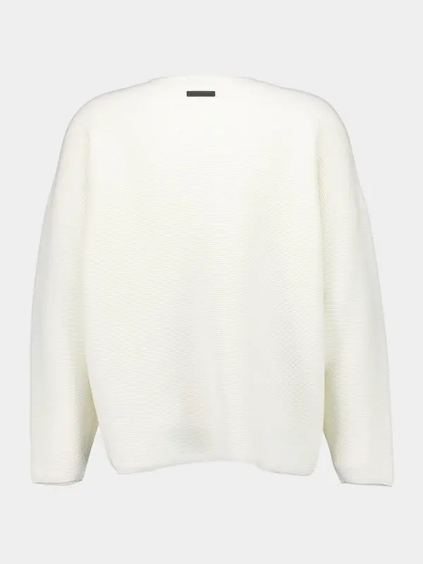 Fear Of God Ottoman Ribbed Straight Neck Sweater