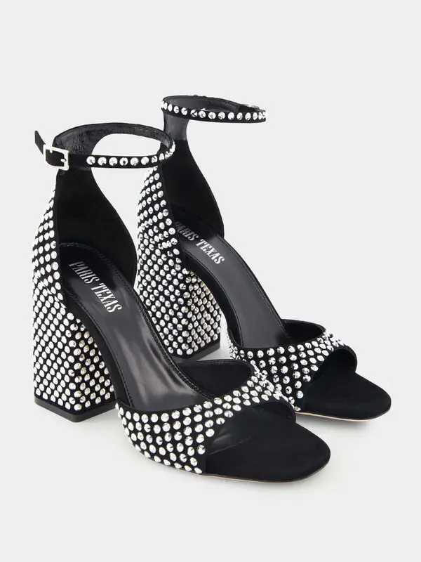 Paris Texas Holly Fiona 100mm Leather Sandals