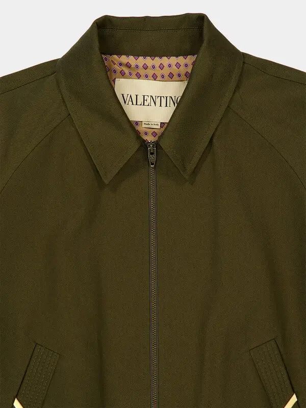 Valentino Garavani Cotton Military Jacket