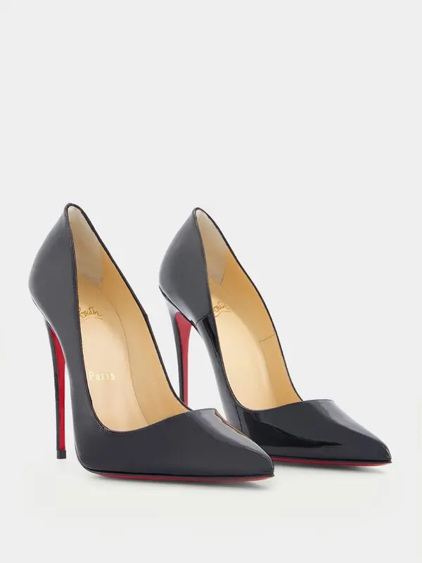 CHRISTIAN LOUBOUTIN So Kate 120mm Leather Pumps - Black