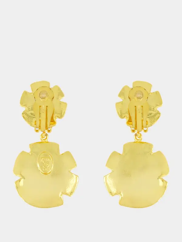 Sylvia Toledano Gio Textured Drop Earrings