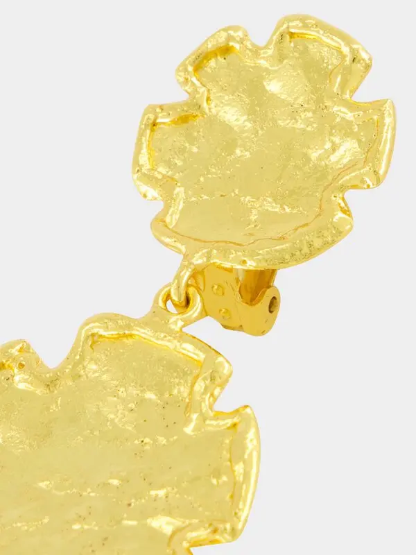 Sylvia Toledano Gio Textured Drop Earrings