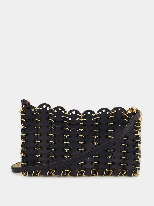 Rabanne 1969 Nano Flip Bag - Gold