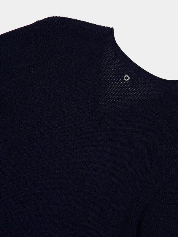 FERRAGAMO V-neck Fine Knit Sweater