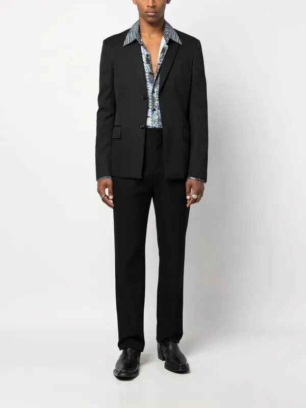 Off-White Single-breasted Wool Blazer
