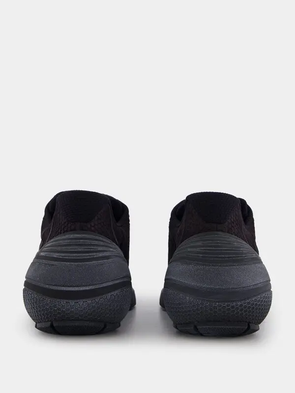Givenchy Tk-mx Runner Suede Sneakers - Black