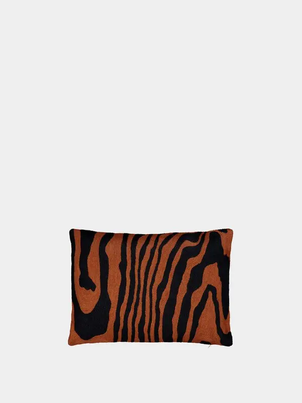 LINDELL &AMP; CO Brown Woody Cushion - Black