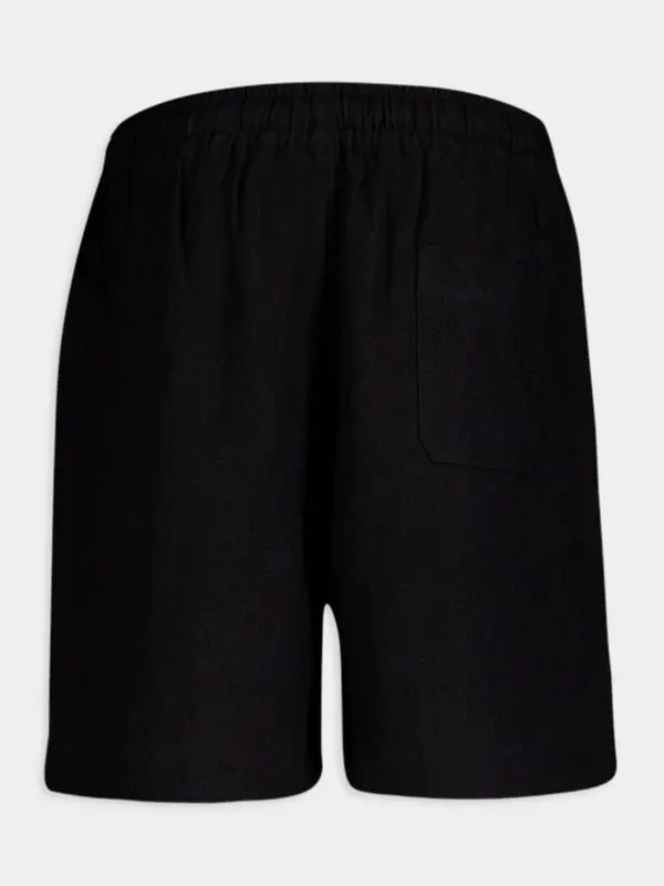 Commas Linen Lounge Short