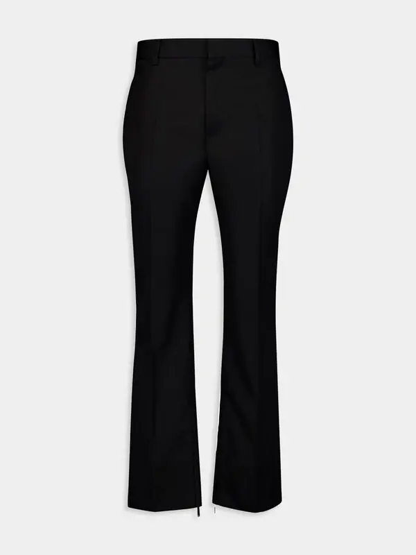 Off-White Classic Straight-leg Wool Trousers