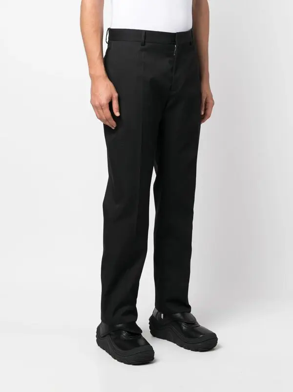 Off-White Classic Straight-leg Wool Trousers