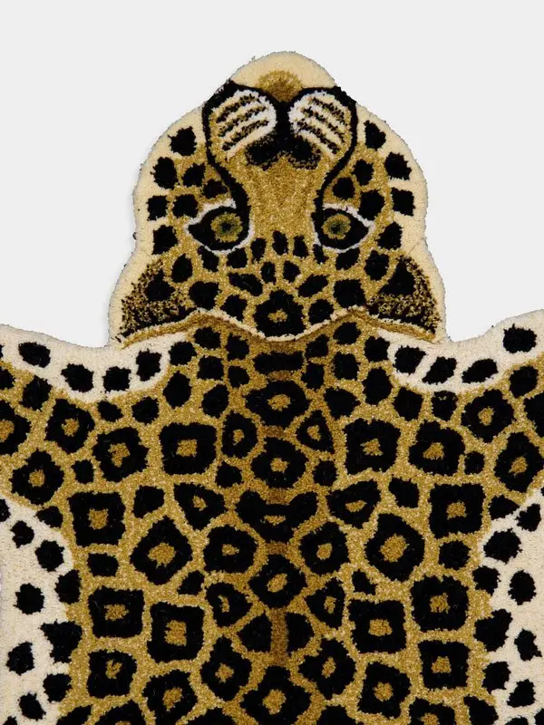 DOING GOODS Large Loony Leopard Rug