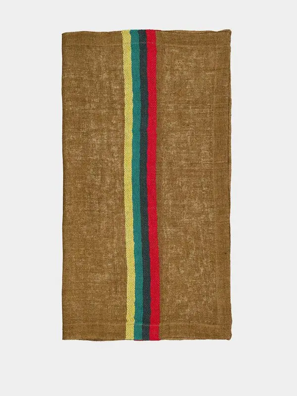 Libeco Yukon Linen Napkin - Brown