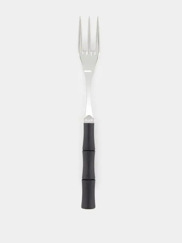 CAPDECO Byblos Bamboo Serving Fork - Black